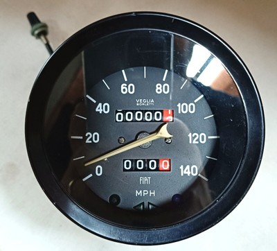 SEAT / FIAT 124 SPIDER Speedometer. 45B | eBay