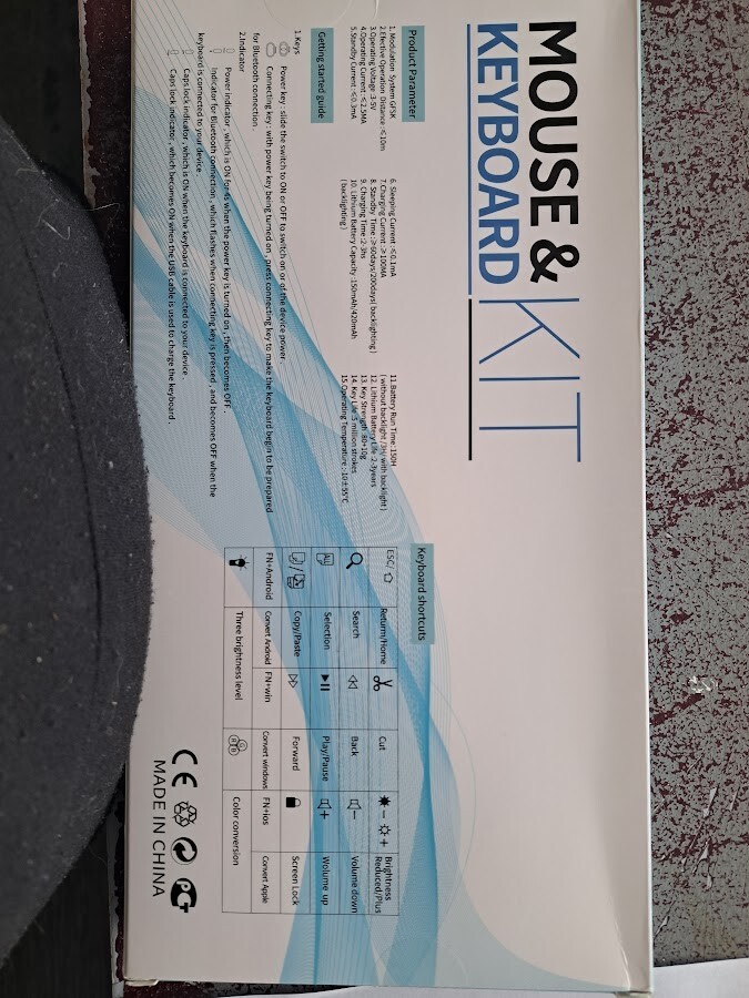 Mouse & Keyboard Kit WiFi & Rechargeable | eBay