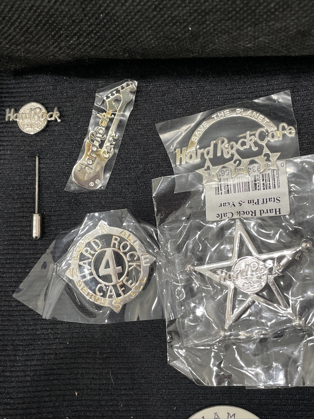 Hard Rock Cafe 1-5 Years of Service Staff Pin/Brooch … - Gem