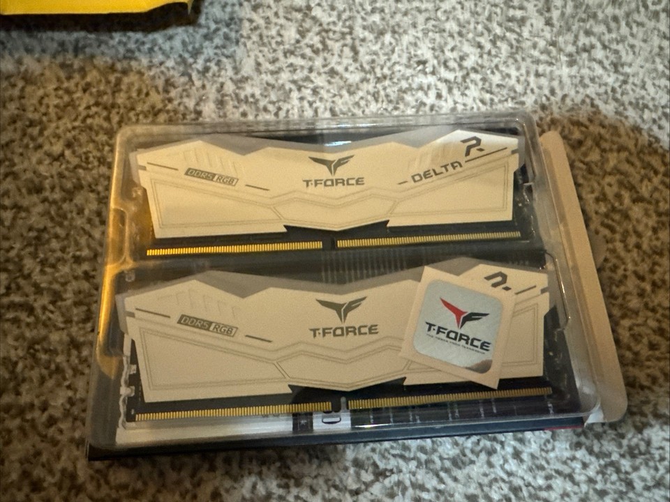 TeamGroup 96GB (2x48GB) DDR5-6800 C36 1.4V RAM - White ...