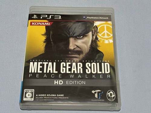 PS3 Metal Gear Solid Peace Walker HD Edition | eBay