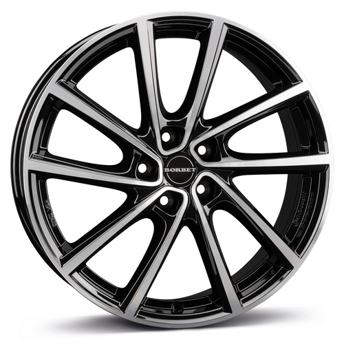 Borbet Felgen V 7.0x19 ET34 5x112 SWPGL für Audi Q5 SQ5 4051665053746 ...