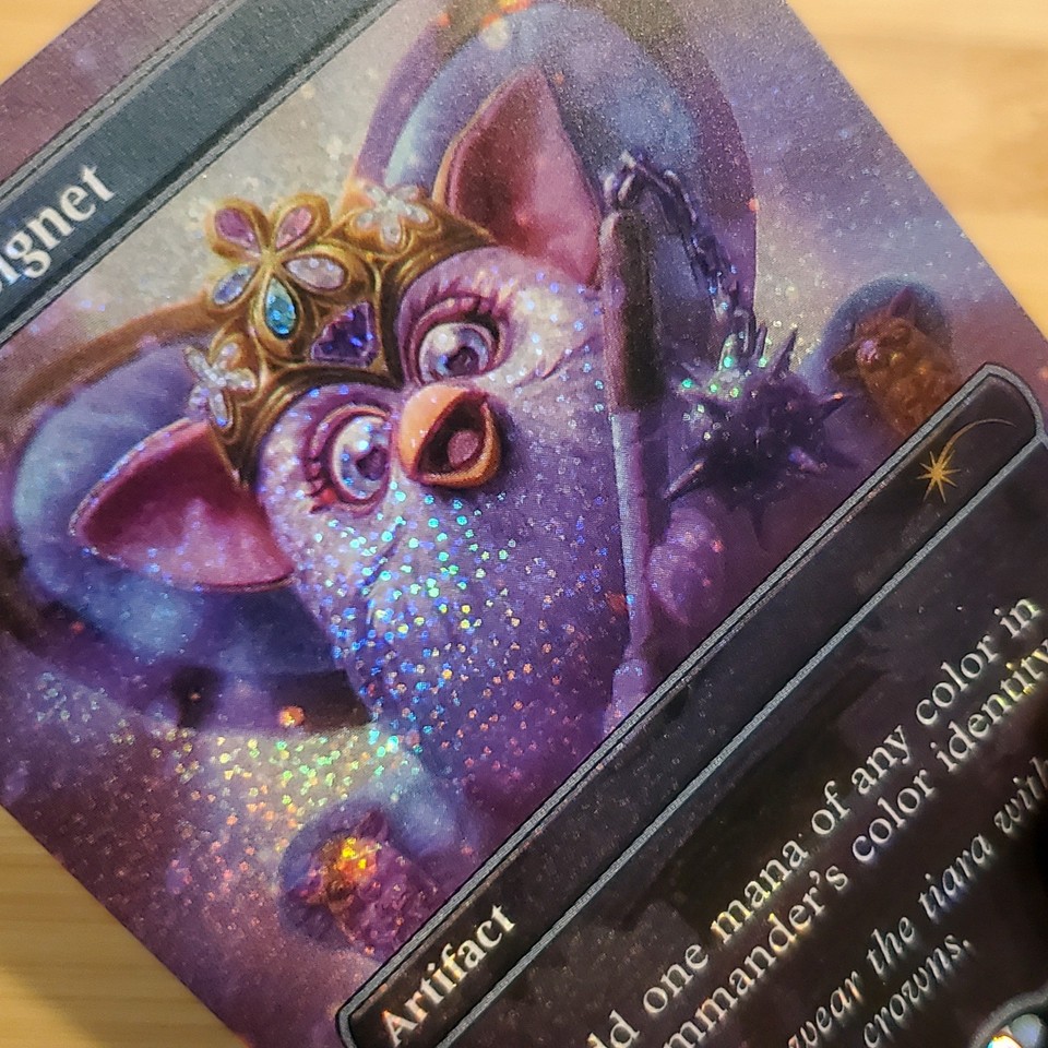1x Arcane Signet, Confetti Foil, Secret Lair Furby - 7068, Magic MTG NM ...