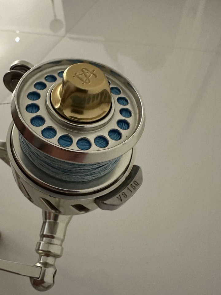 VERY RARE GOLD VAN STAAL VS150 LEFT HAND REEL ONLY | eBay