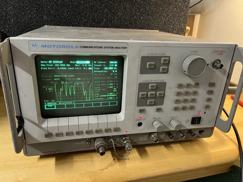 Motorola R-2600C Communications Systems Analyzer / Service Monitor ...