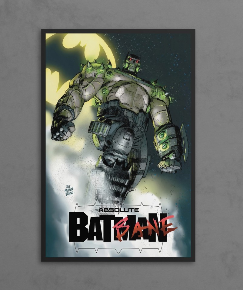 Absolute Bane x Absolute Batman Premium Giclee Print 11"x17" DC Comics ...