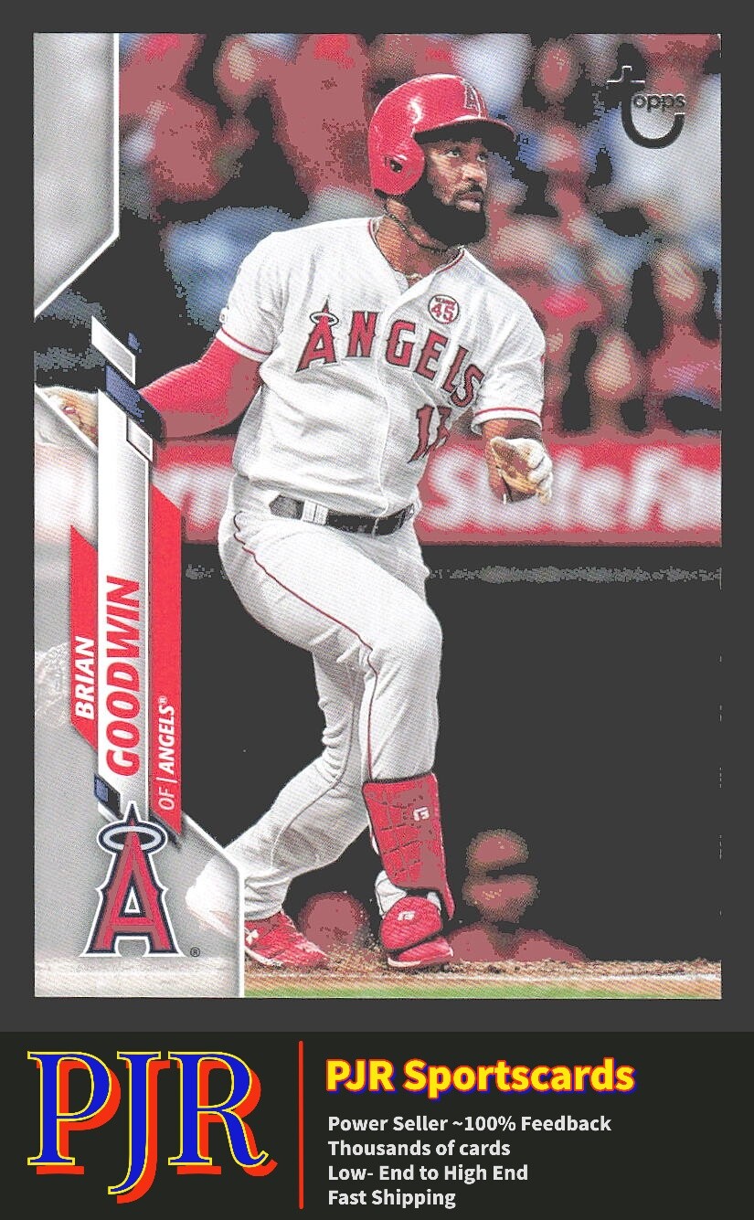 2020 Topps #484 Brian Goodwin Vintage Stock Los Angeles Angels | eBay