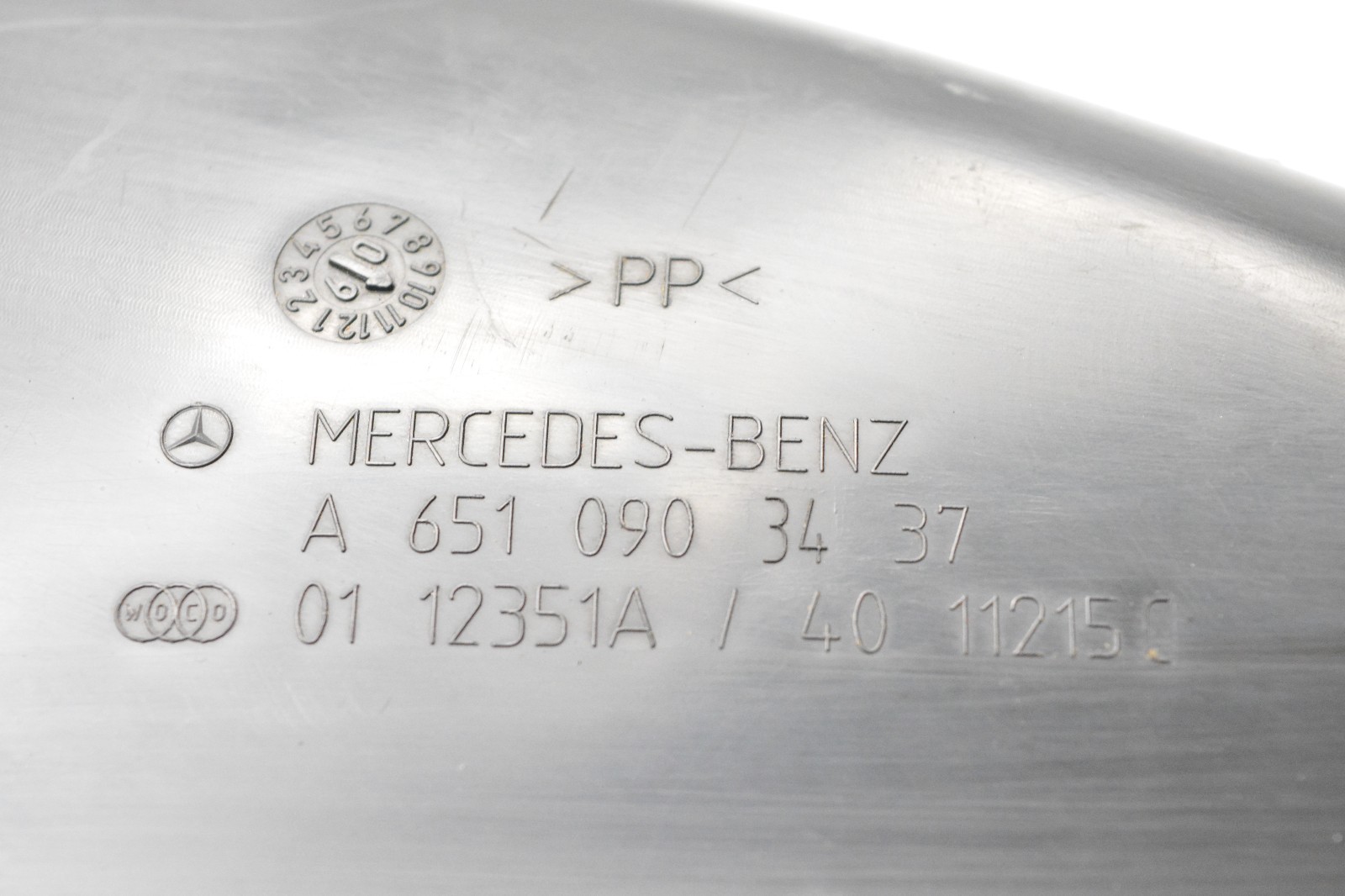 MERCEDES BENZ E CLASS W207 2009 ONWARDS AIR INTAKE RIGHT PIPE HOSE ...