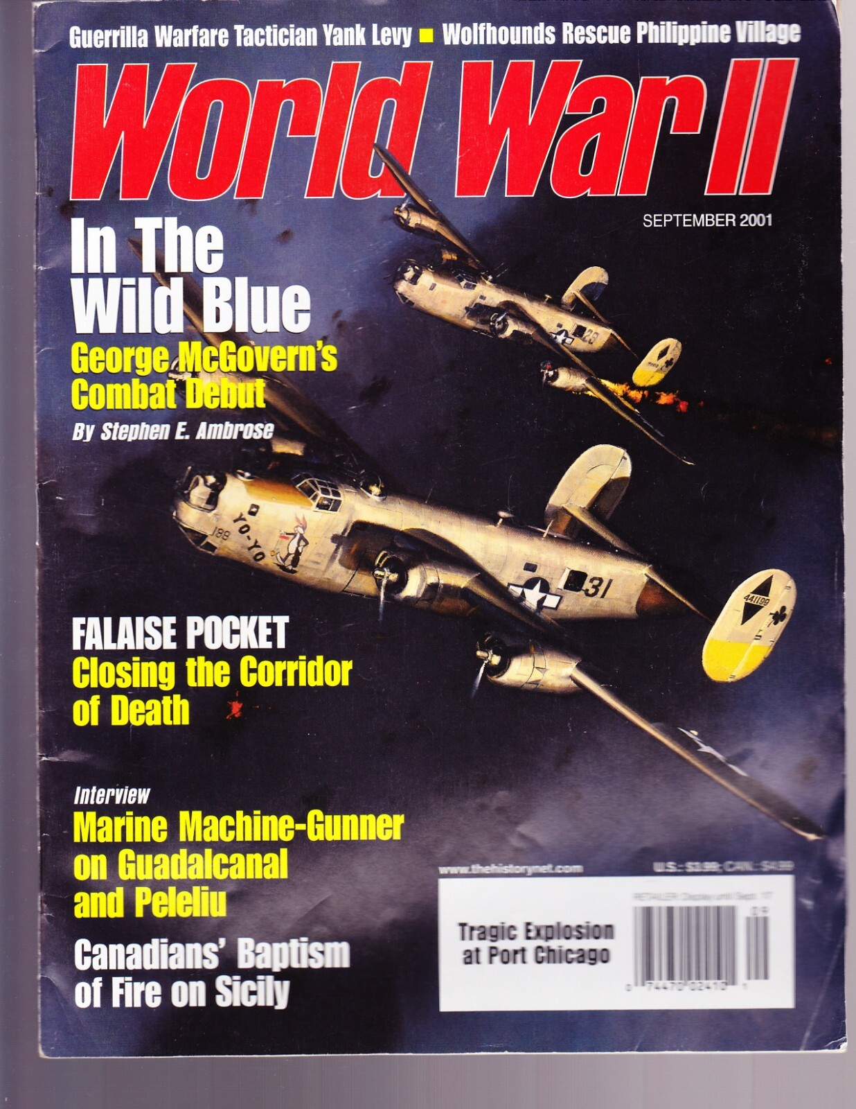 EMPIRE PRESS World War II Magazine SEPTEMBER 2001 GEORGE MCGOVERN ...