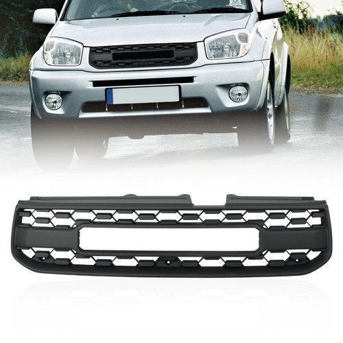 Black Front Bumper Hood Grill Grille Fits For 2004-2005 Toyota RAV4 OE ...