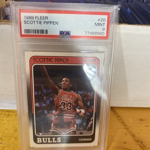 1988 fleer scottie pippen Rookie PSA 9 Mint | eBay