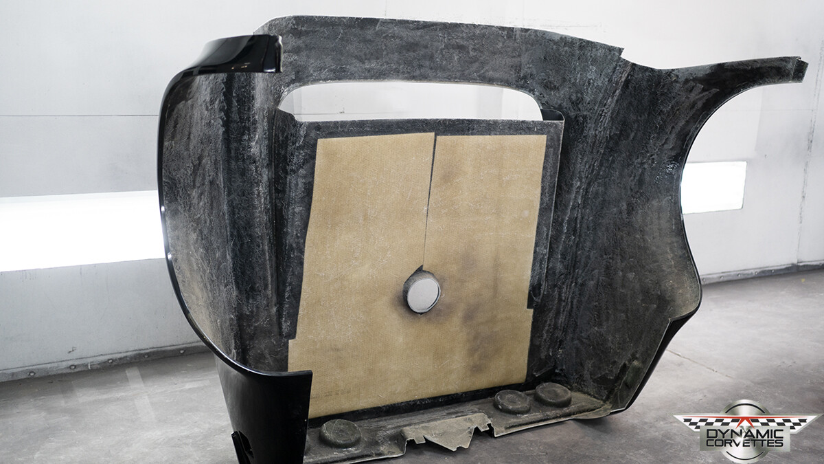 1968-1969 C3 Corvette Custom Rear Clip Flat Back Window & L88 Style ...