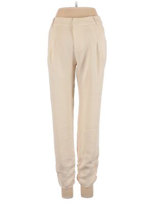 NWT Parker Women Ivory Silk Pants M | eBay