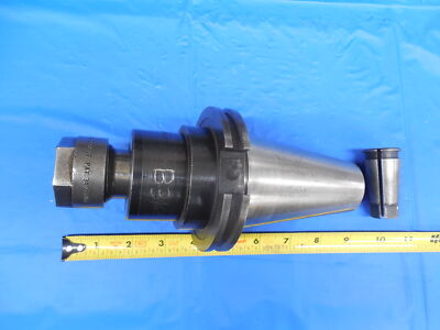 CAT 50 UNIVERSAL ENGINEERING TAPPING HEAD COLLET CHUCK WITH TAP COLLET ...