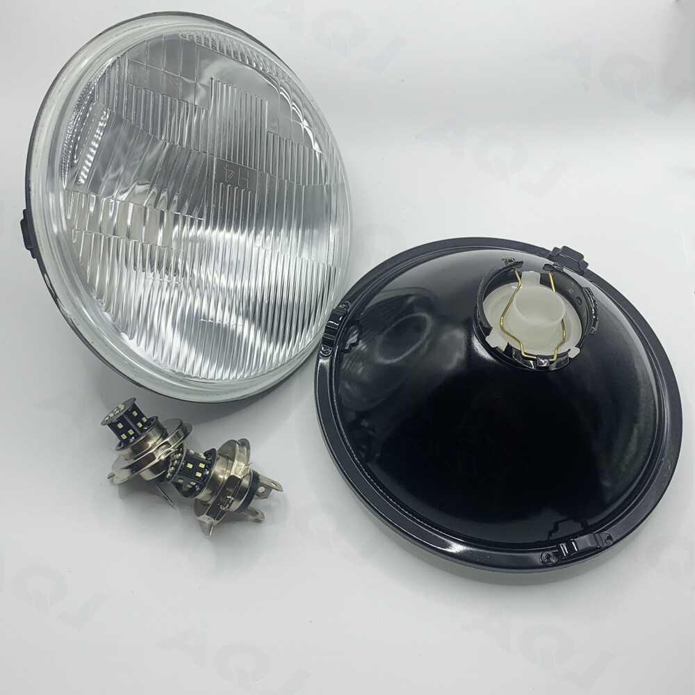 7" Stock 6-Volt LED H4 Semi-Sealed Beam 30/35W 6V Light Bulb Headlamp ...