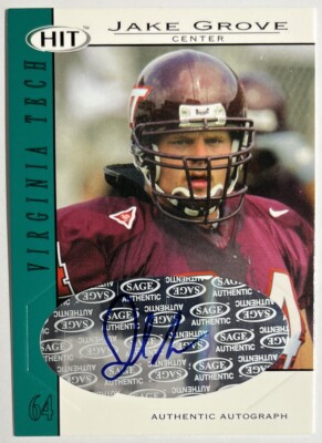 2004 SAGE Hit Auto Emerald Jake Grove #A29 Rookie Auto RC Autograph ...