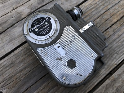 Cinemaster II 2 Model G-8 Cine Camera 8mm Antique Vintage | eBay
