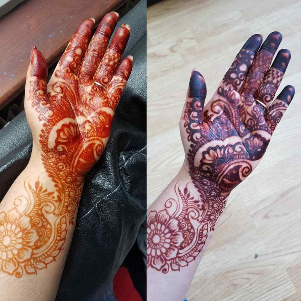 100% Natural Fresh Organic Henna Cones Handmade Mehndi 20g cone 0.50 mm ...