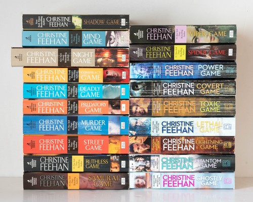 Christine Feehan GHOSTWALKER GAME Complete Series Lot of 19 (#1-19) Set ...