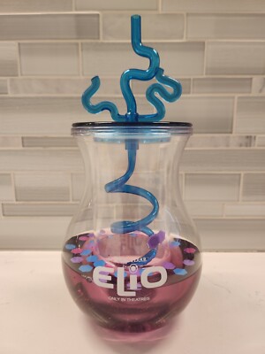 NEW Disney Pixar Elio Glorp Drink Vessel Sipper Cup with Straw AMC ...