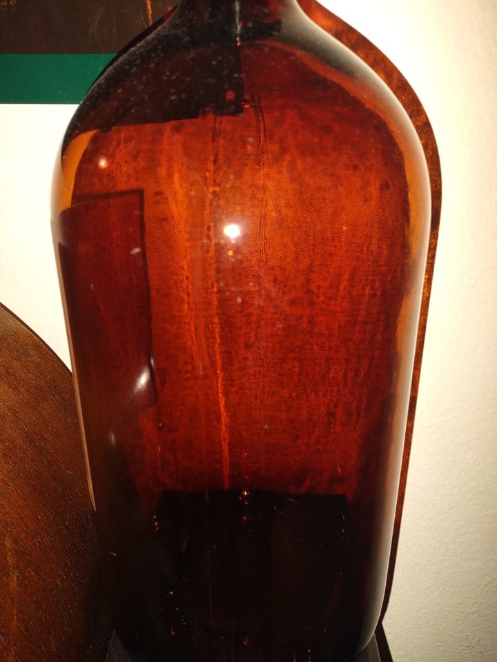 Codeine Sulphate Empty Glass Gallon Medicine Bottle Schieffelin ...