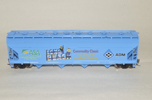 HO Athearn American Soybean Association ADM ACF 55' grain covered ...