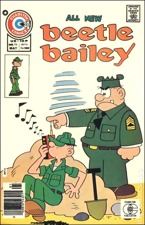 Beetle Bailey #116 GD/VG 3.0 1976 Dell/King/Gold Key/Charlton Stock ...
