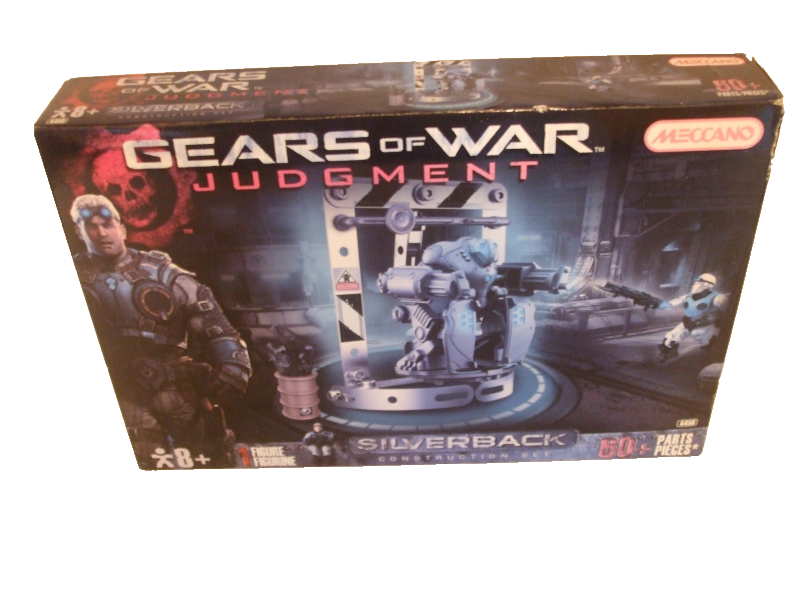 GEARS OF WAR JUDGMENT SILVERBACK CONSTRUCTIO SET + 1 FIGURE - MECCANO 8 ...