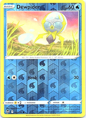 Dewpinder 047/195 Pokemon Silver Tempest Reverse Holo Light Play | eBay