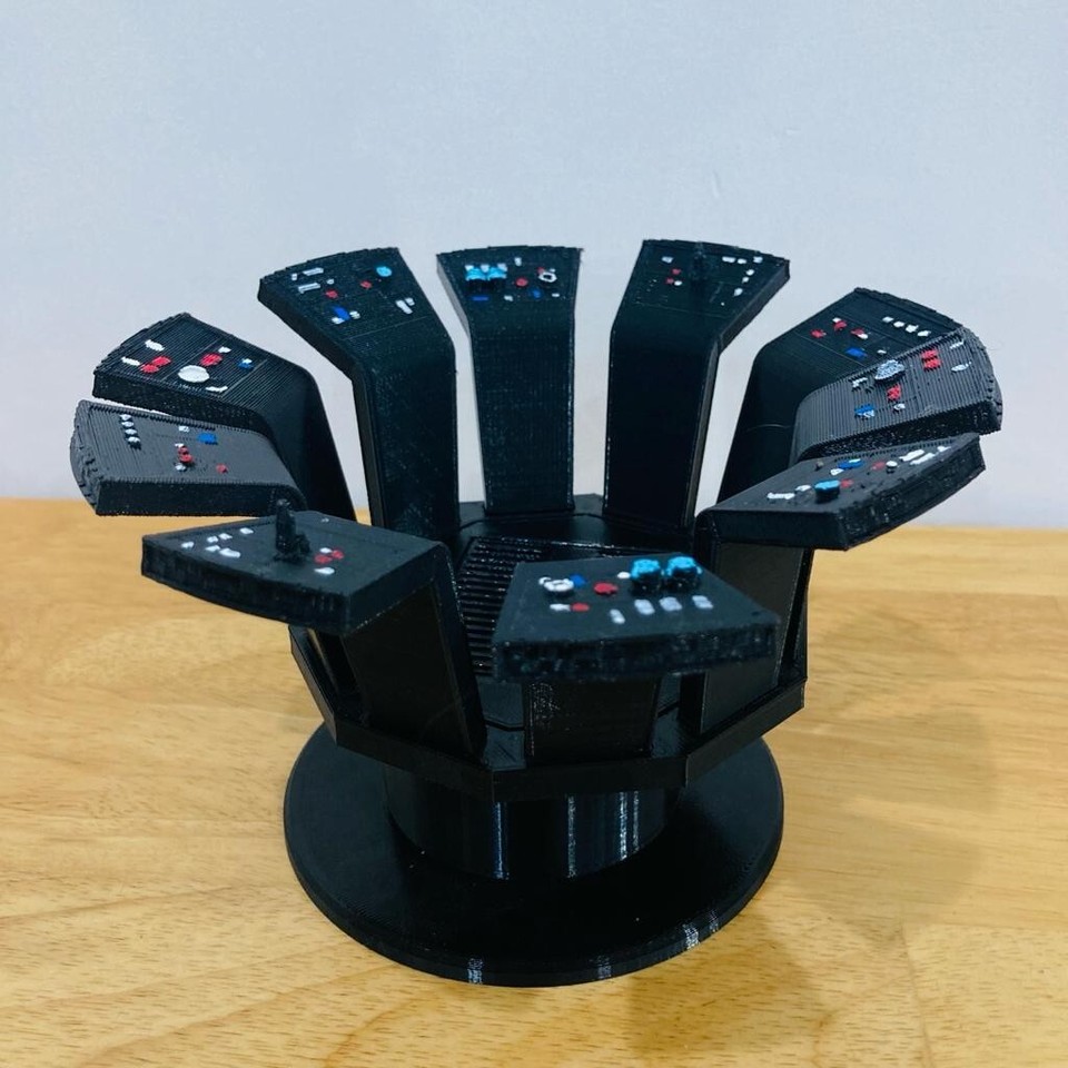 Death Star Overbridge Control Console for 3.75 IN FIGURE DIORAMA | eBay