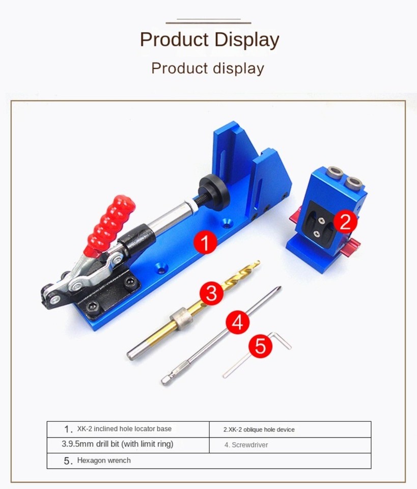 Aluminum Diagonal Hole Fixture Set System Punchdown Positioner with ...