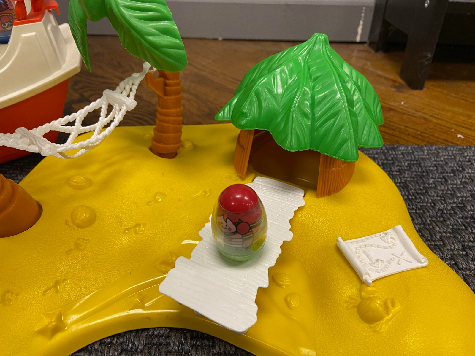 Vintage Weebles Treasure Island Pirate Ship in Box Romper Room 1975 | eBay