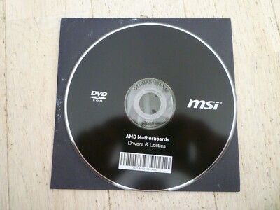 cd pc dvd msi amd mtherboards drivers et utilities | eBay