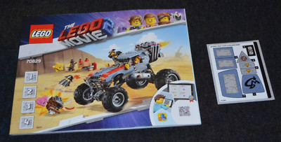 70829 INSTRUCTION BOOKLET & ORIGINAL STICKERS ONLY Set # 70829 ~ Lego ...