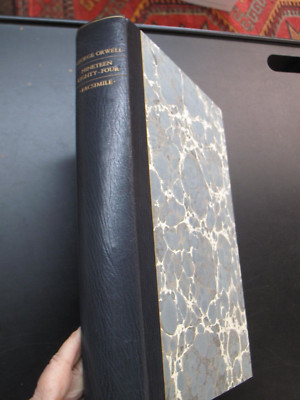 George Orwell 1984 Facsimile Manuscript M & S Press # 131/330 Folio ...
