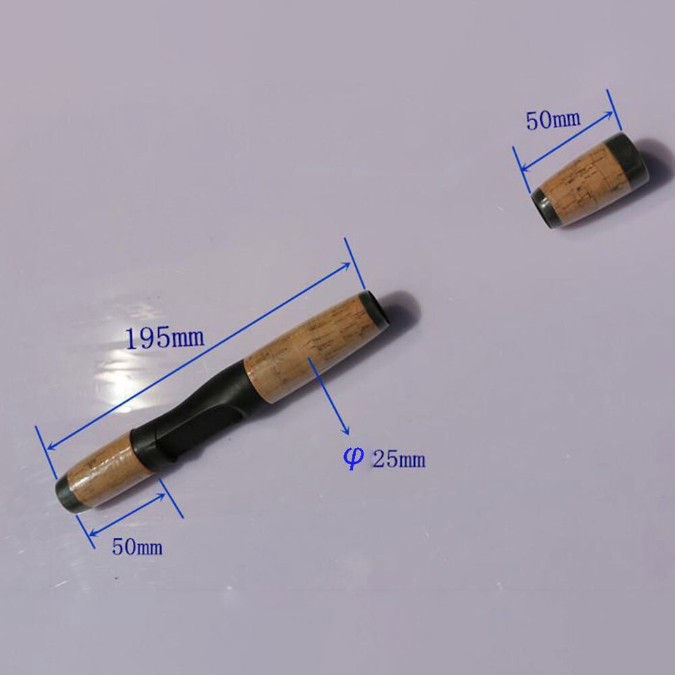 USA Spinning Fishing Rod Handle Kit Composite Cork Rod Building Split ...