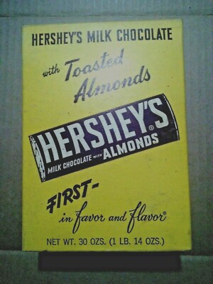 Vintage Hersey's Milk Chocolate Candy Bar-Empty Box,Made in USA | eBay
