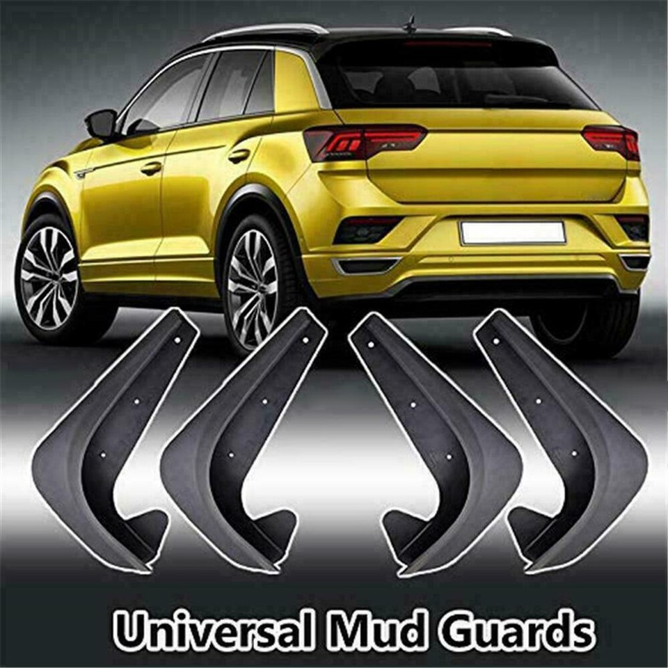 4PCS Universal Accessories Car Mud Flaps Splash Guards for Front or ...
