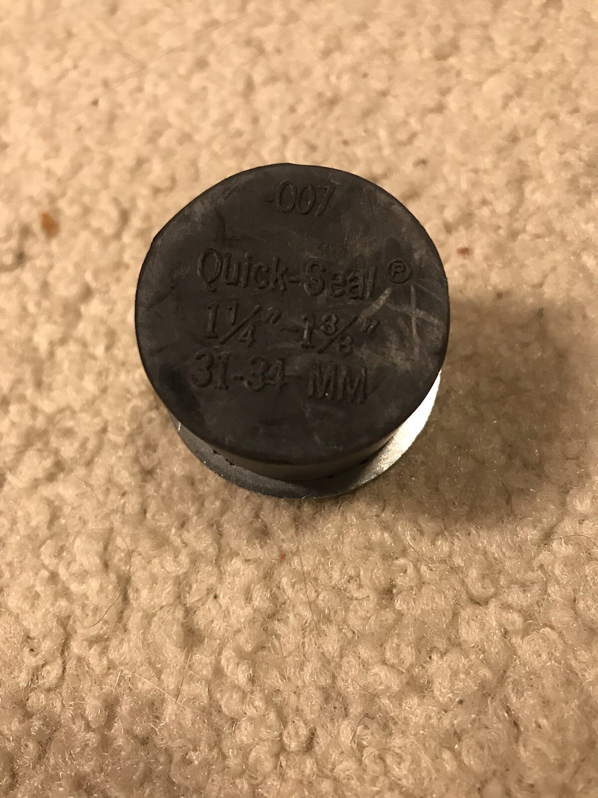 New Quick Seal Expansion Plug 1 1/4” - 1 3/8” - hts | eBay