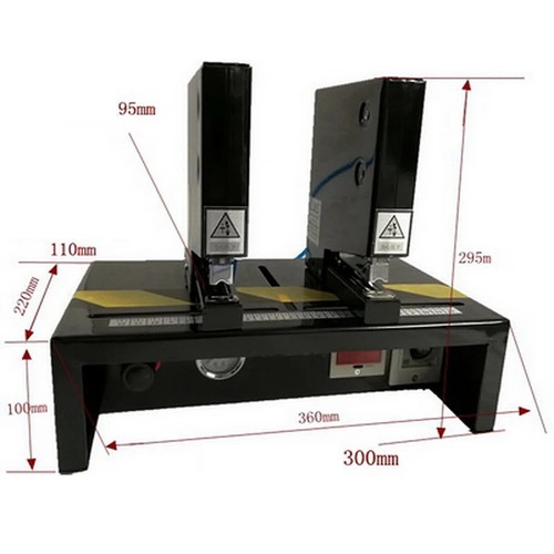 QD-P2 Pneumatic Double Head Automatic Stapler Industrial Auto Binding ...