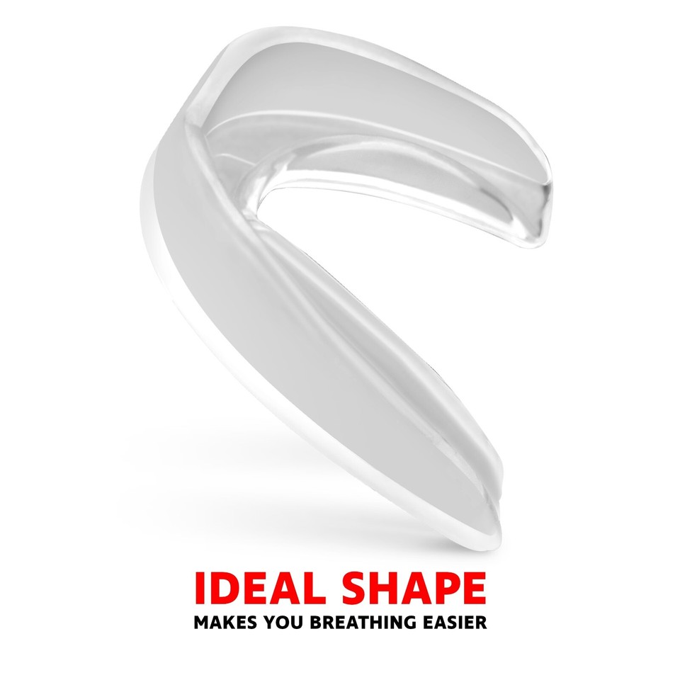 DXM SPORTS Boil Gum Shield Bite Mouth Guard Boxing MMA MouthPiece ...