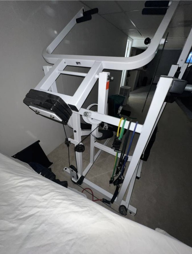 Pacific Fitness Del Mar multi station home gym | eBay