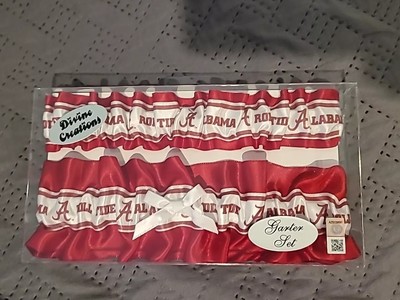 Alabama Crimpson Tide Garter Set Roll Tide | eBay
