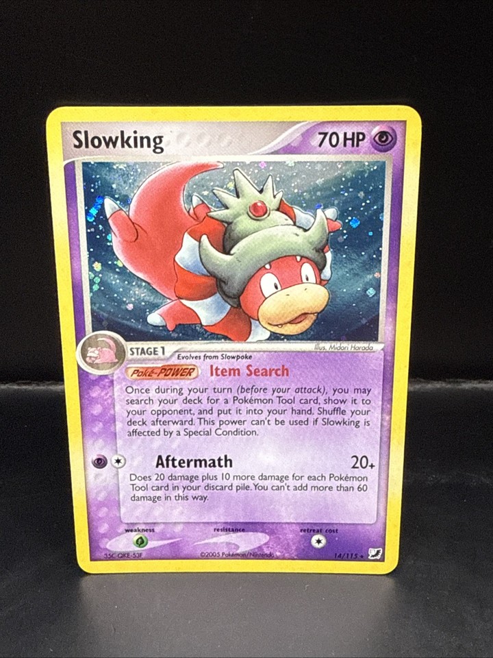 Pokemon Card - Slowking 14/115 - Unseen Forces - Holo Rare | eBay
