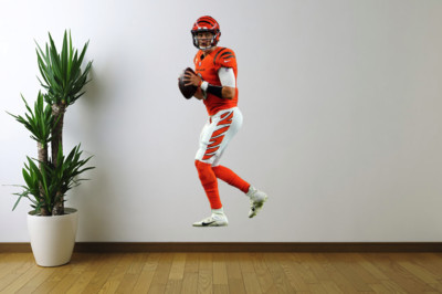 Joe Burrow Wall Sticker Cincinnati Bengals Football Vinyl Removable ...