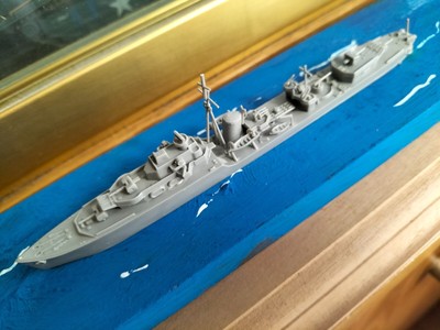1/700 HMS PARTRIDGE british WWII destroyer waterline built kit | eBay