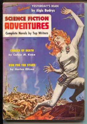 PULP: Science Fiction Adventures #4 6/1957-Harlan Ellison pulp story-Ed ...