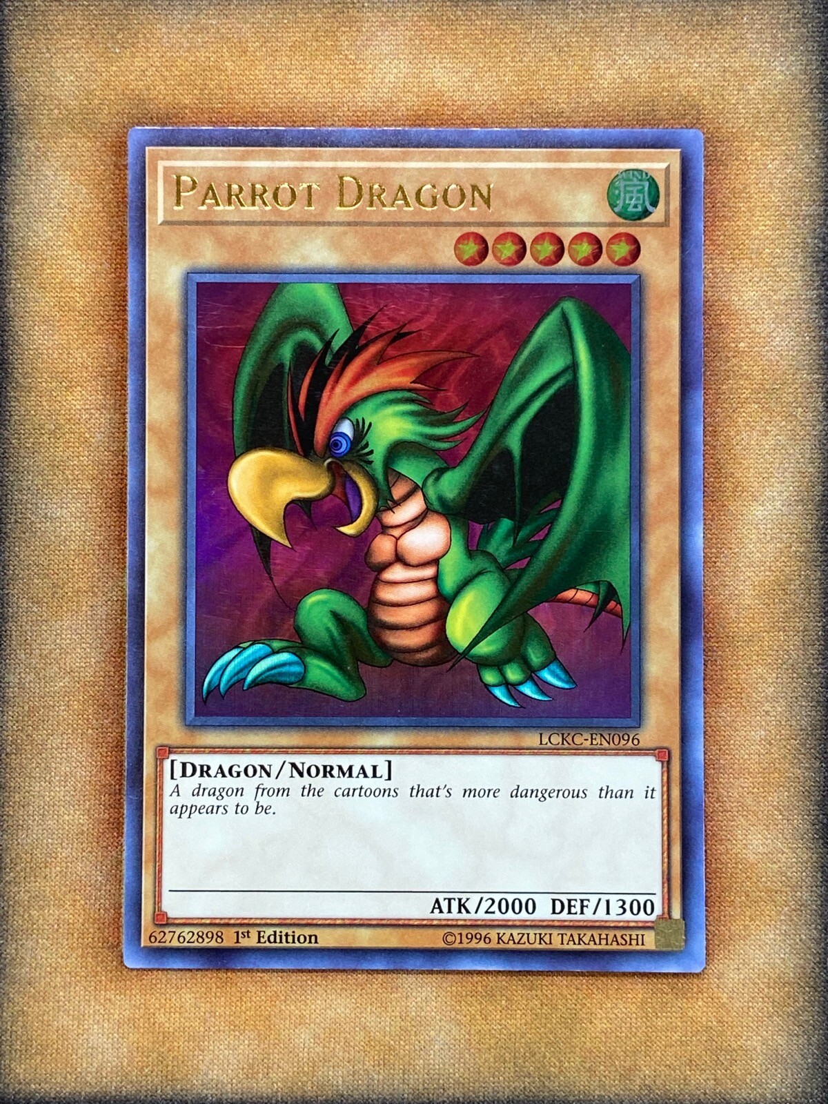 Yugioh Parrot Dragon LCKC-EN096 Ultra Rare 1st Ed NM | eBay