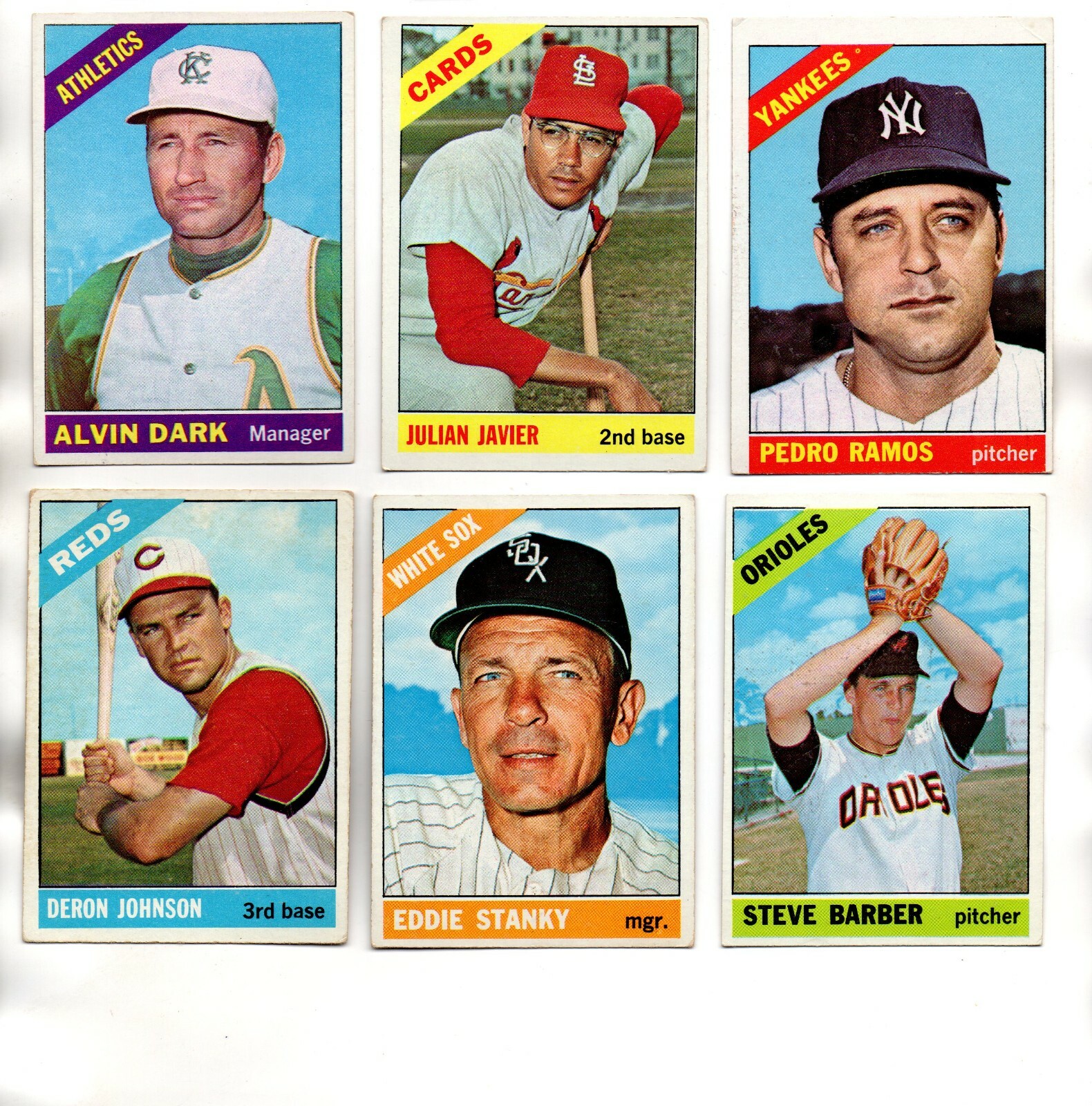 1966 Topps SEMI HIGH 400-523 Pick Your Card VINTAGE 1960S FREE SHIP ...