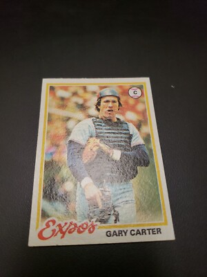 1978 Topps Gary Carter HOF Montreal Expos #120 | eBay